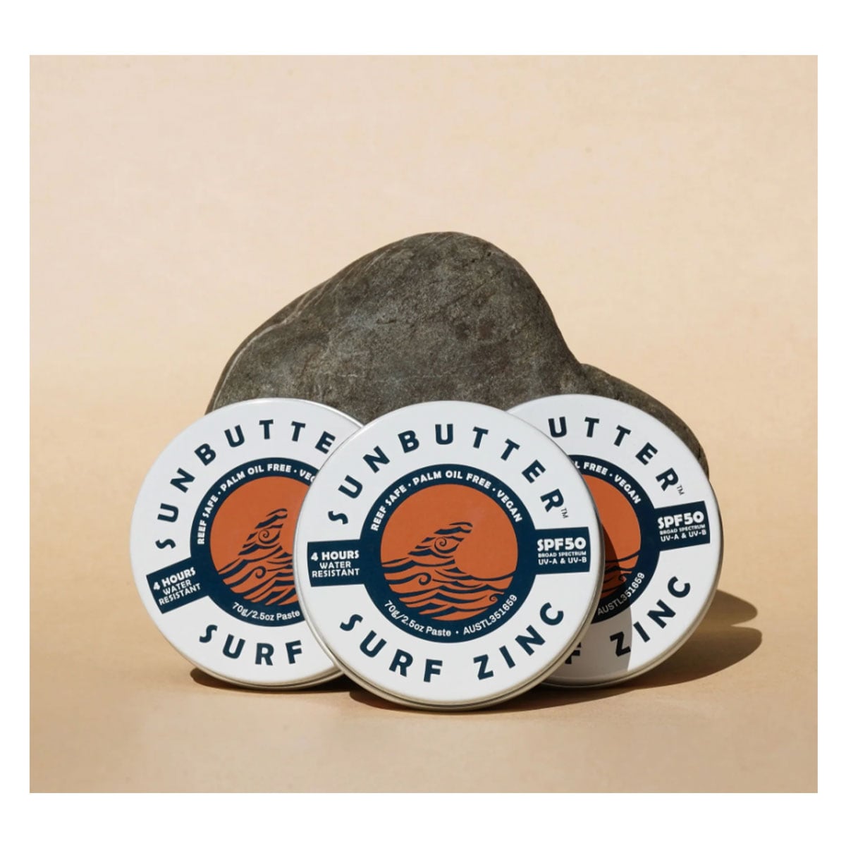 SunButter Surf Zinc Sunscreen SPF50 70g | Healthylife