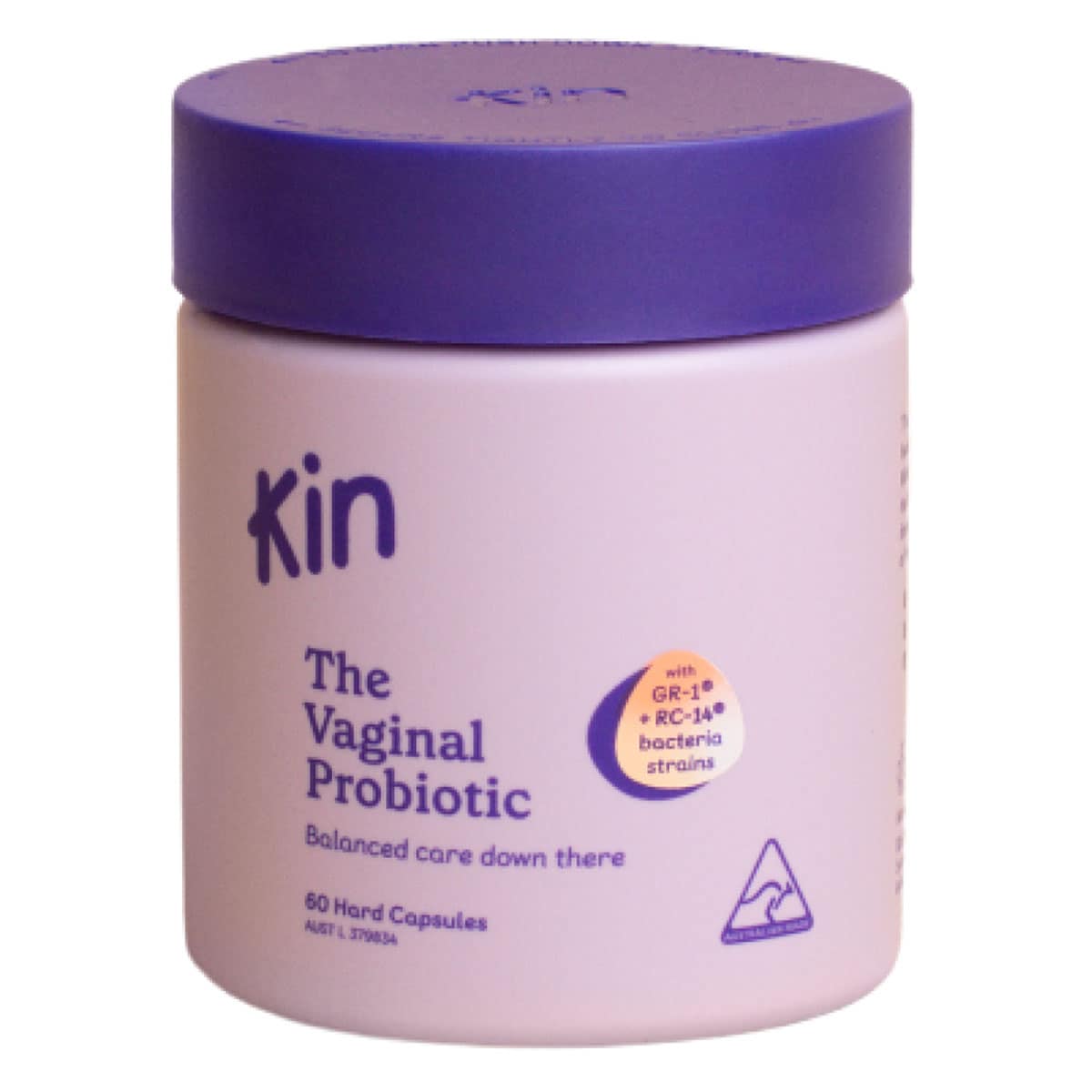Kin The Vaginal Probiotic 60 Hard Capsules | Healthylife