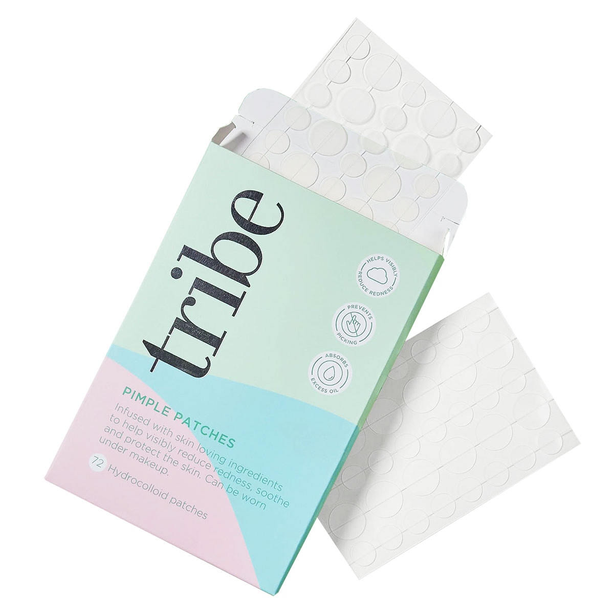 Tribe Skincare Anti-Inflammatory Pimple Patches 72 Pack | Healthylife