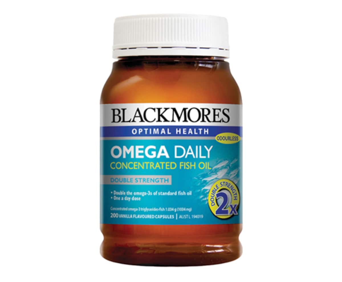 Blackmores Omega Daily Concentrated Fish Oil 200 Capsules | Healthylife