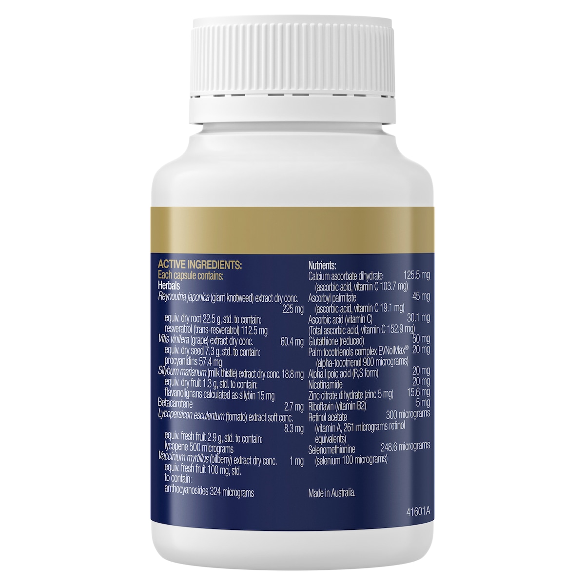 BioCeuticals AntiOx Excel 60 Capsules | Healthylife