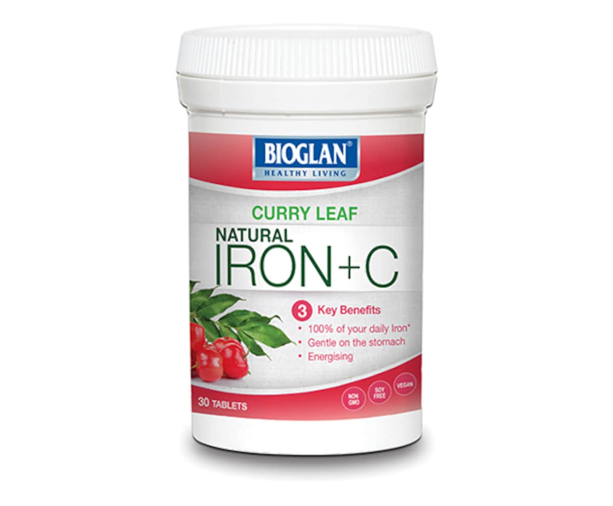 Bioglan Natural Iron + C 30 Tablets | Healthylife