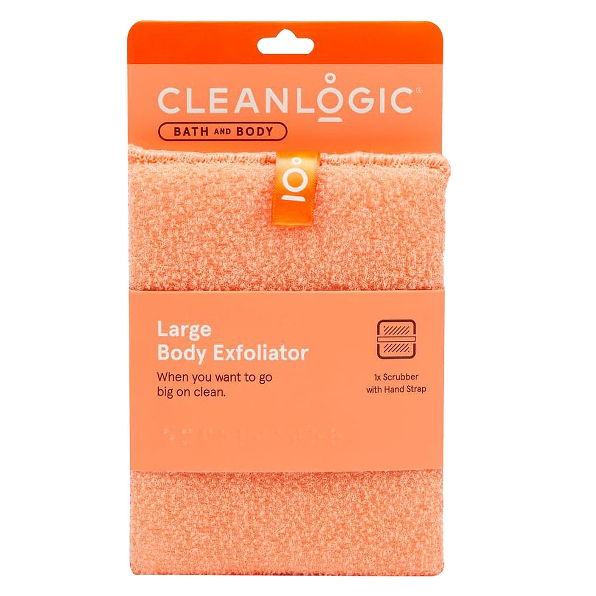 Cleanlogic Large Body Exfoliator 1 Pack Assorted Colours | Healthylife