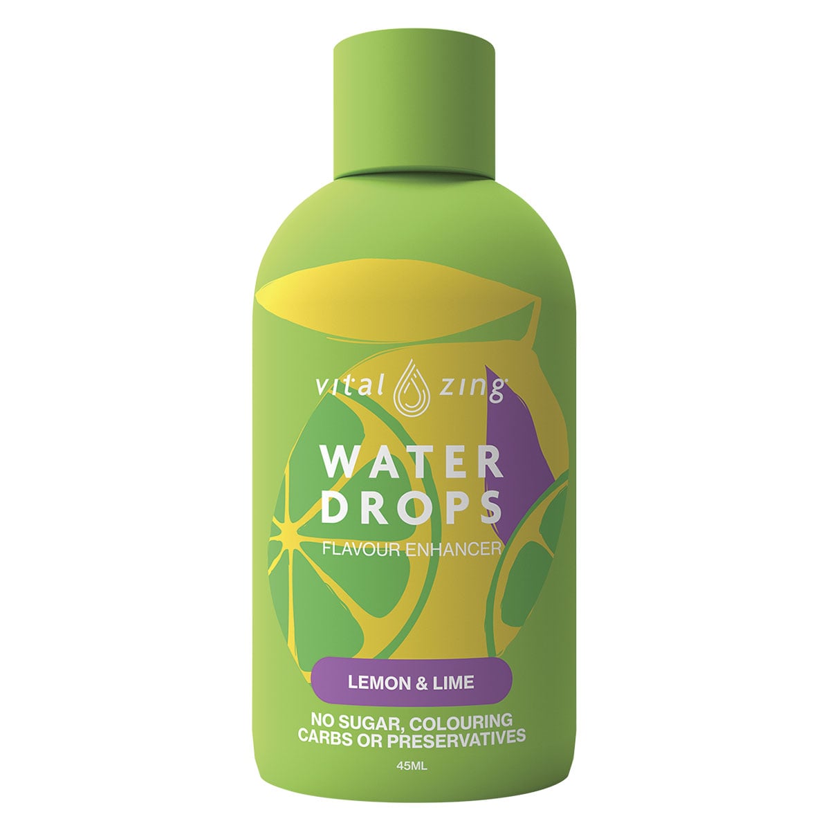 Vital Zing Water Drops Lemon & Lime 45ml | Healthylife