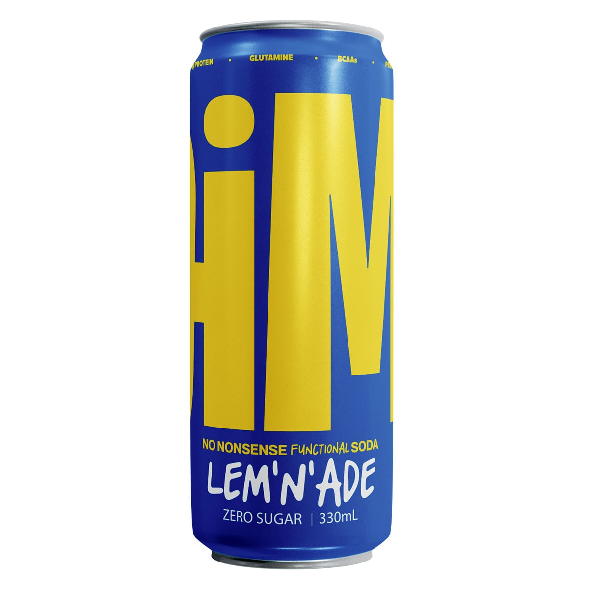 JiM Protein + Prebiotic Functional Soda No Sugar Lem'n'ade 330ml ...