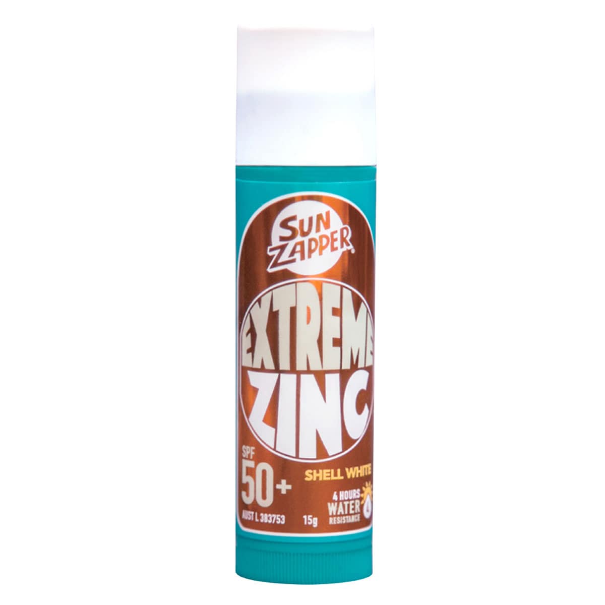 Sun Zapper Extreme Zinc Stick SPF50+ Shell White 15g | Healthylife