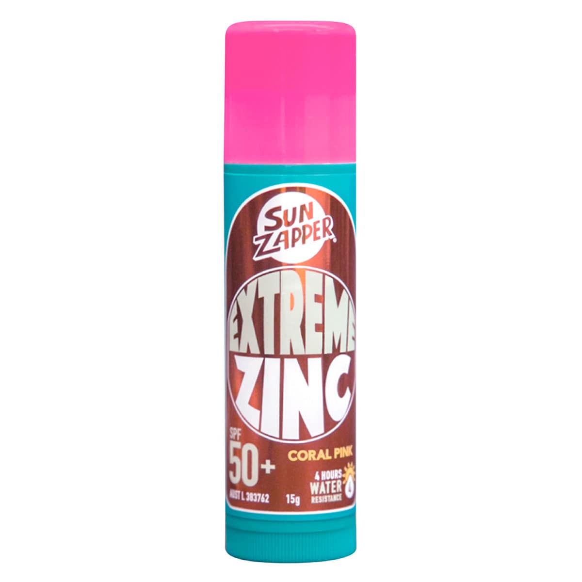 Sun Zapper Extreme Zinc Stick SPF50+ Coral Pink 15g | Healthylife