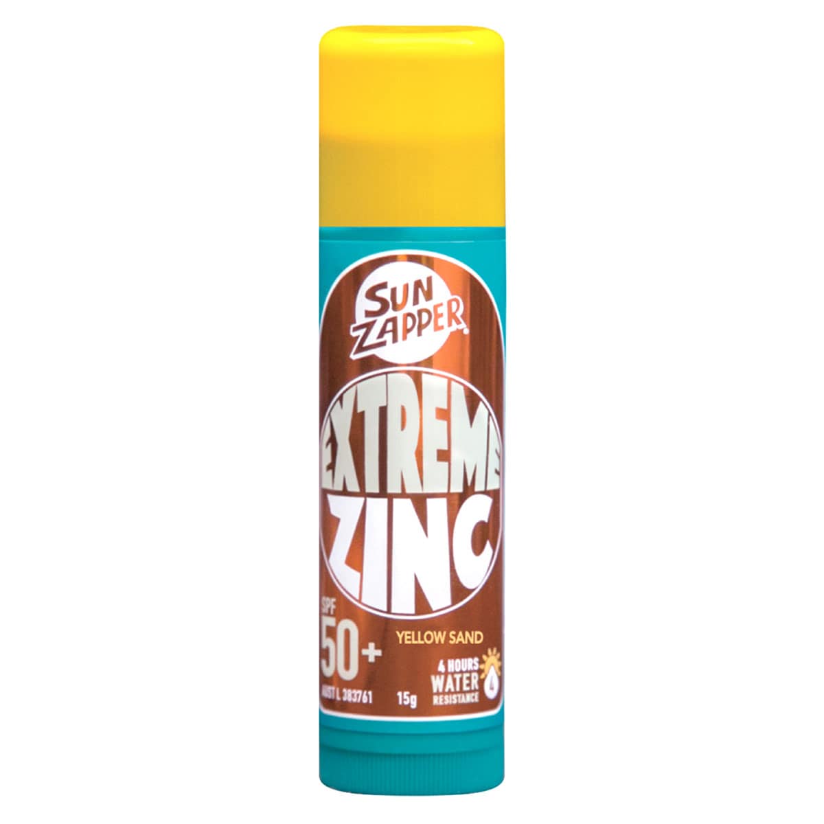 Sun Zapper Extreme Zinc Stick SPF50+ Yellow Sand 15g | Healthylife