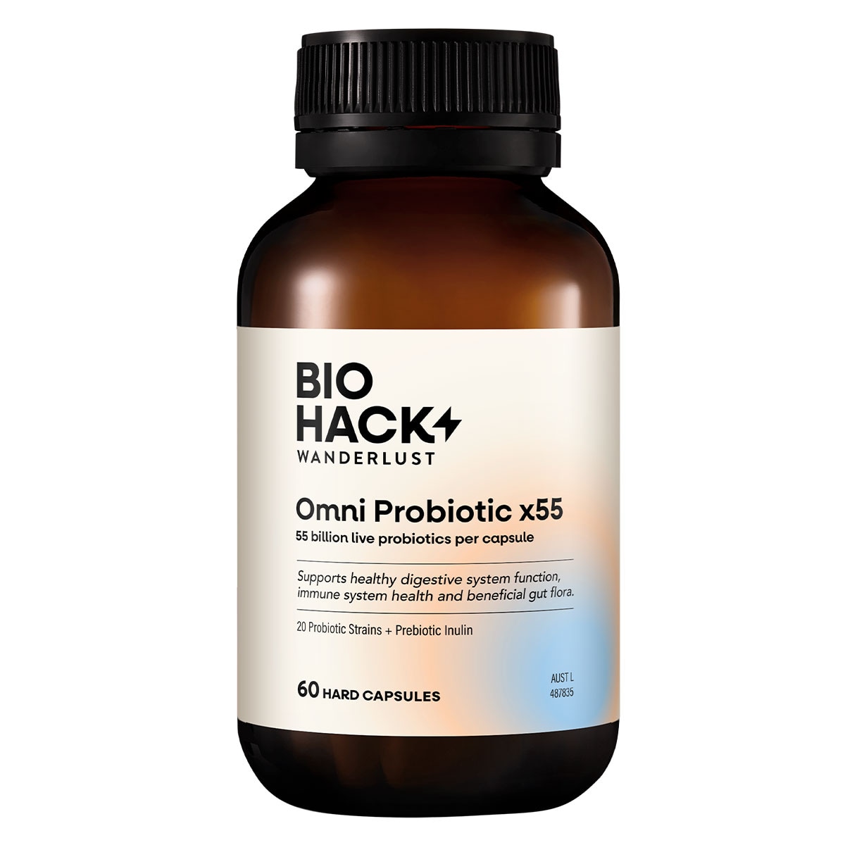 BioHack Wanderlust Omni Probiotic x55 60 Capsules | Healthylife