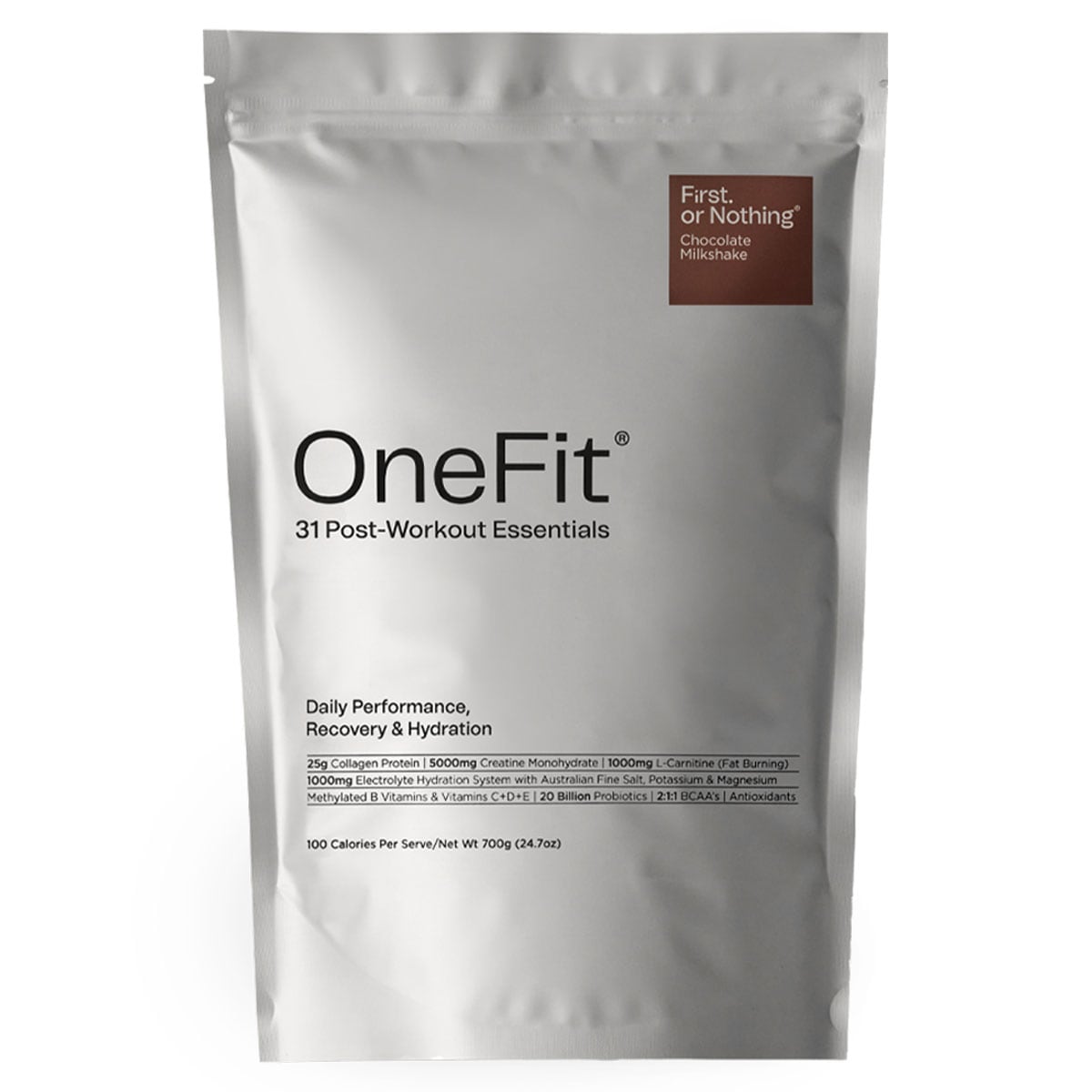 OneFit Post-Workout Recovery Chocolate 700g Pouch | Healthylife