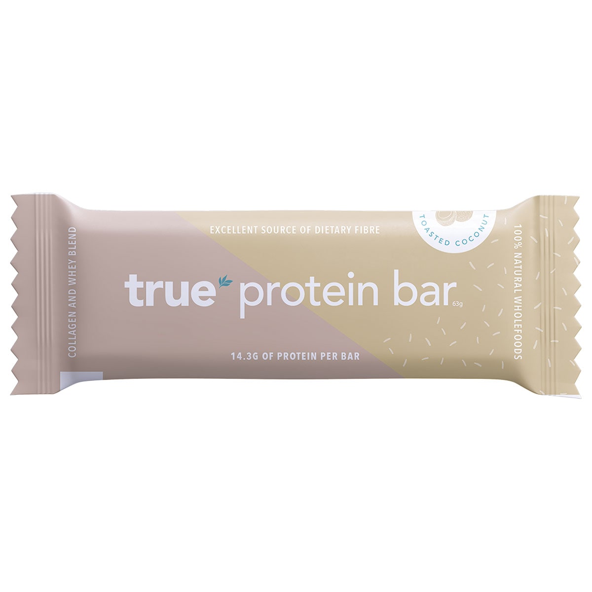 True Protein Protein Bar Toasted Coconut 63g | Healthylife