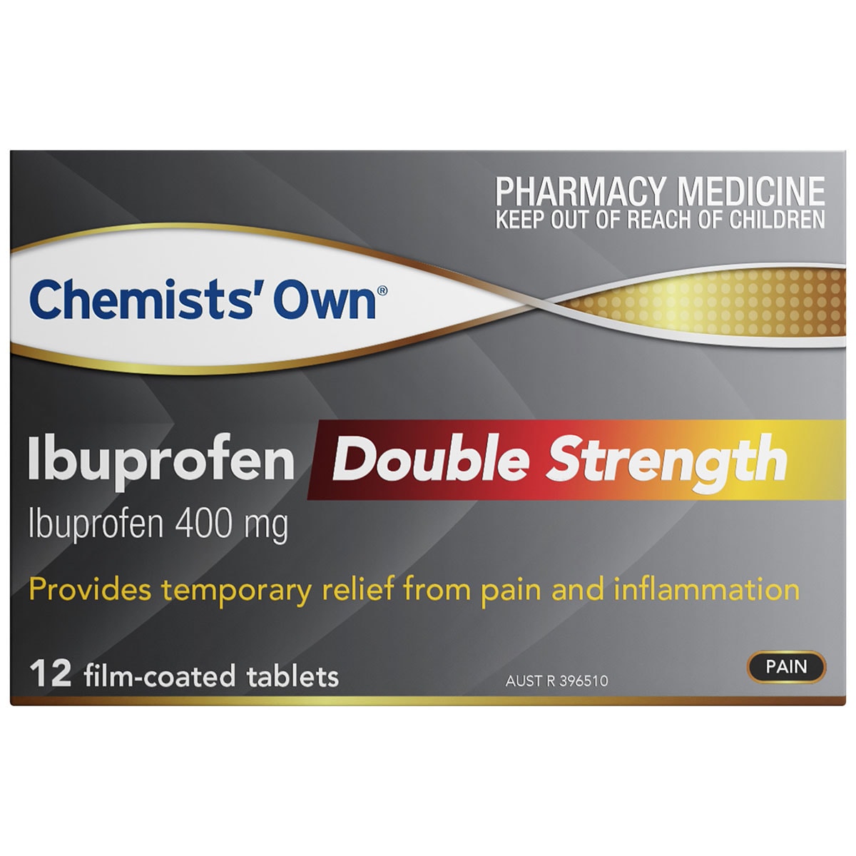Chemists Own Ibuprofen Double Strength 12 Tablets | Healthylife