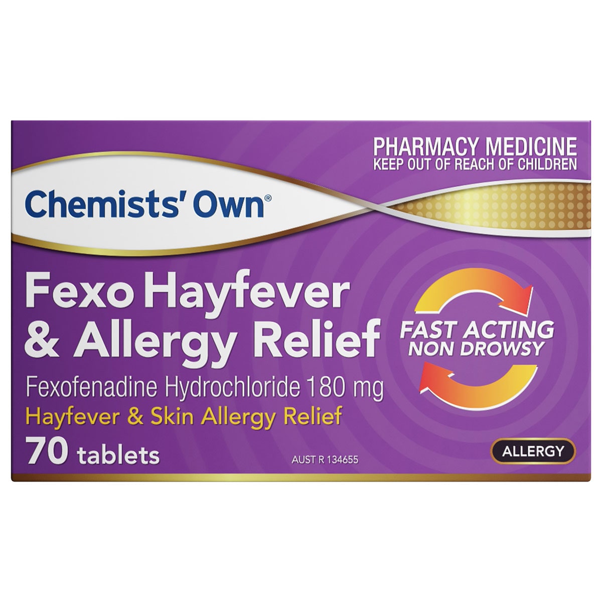 Chemists Own Fexo 180mg 70 Tablets | Healthylife