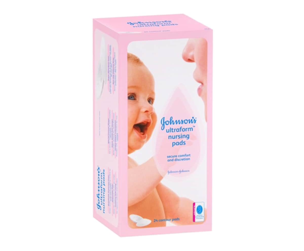 Johnsons Ultraform Nursing Pads 24 Contour Pads | Healthylife