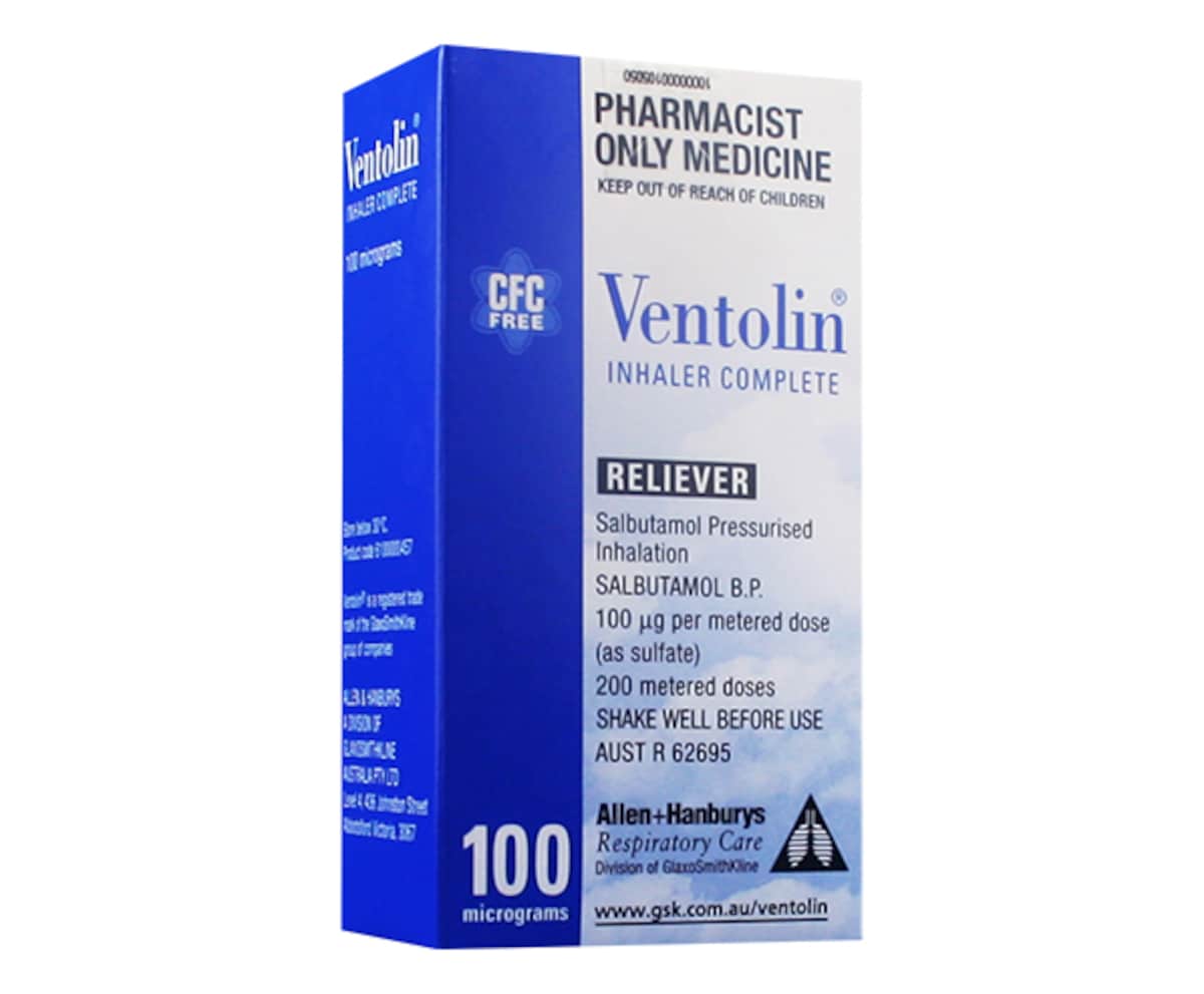 Buy Ventolin Inhaler online from Superpharmacy | Healthylife