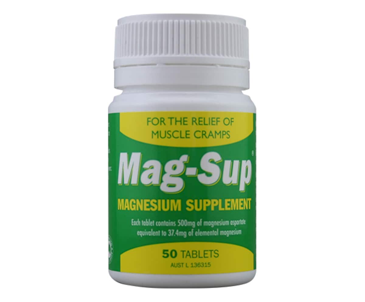 Mag-Sup Magnesium Supplement 500mg 50 Tablets | Healthylife