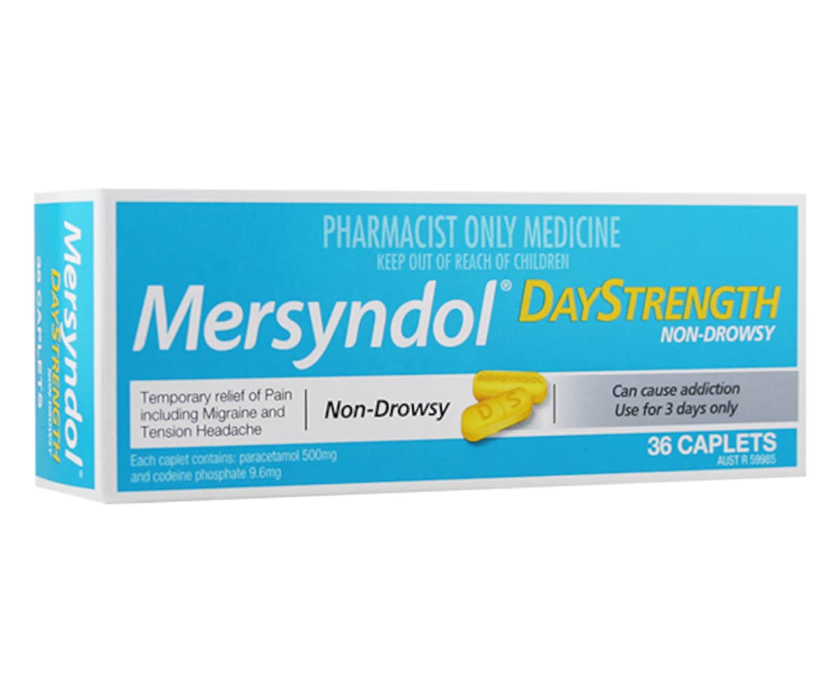 MERSYNDOL DAY STRNG 36 CAPS S3 | Healthylife