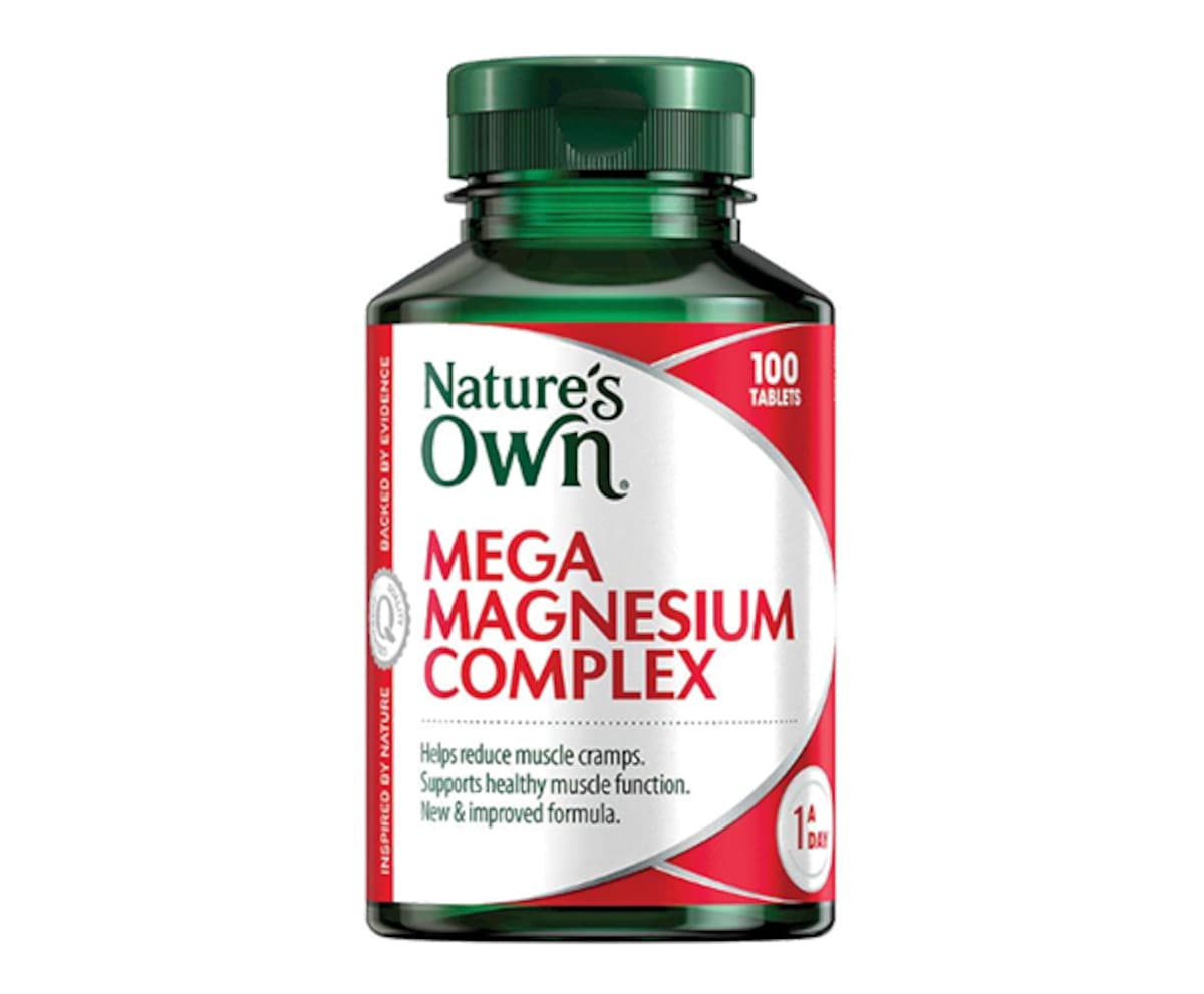 Natures Own Mega Magnesium Complex 100 Tablets