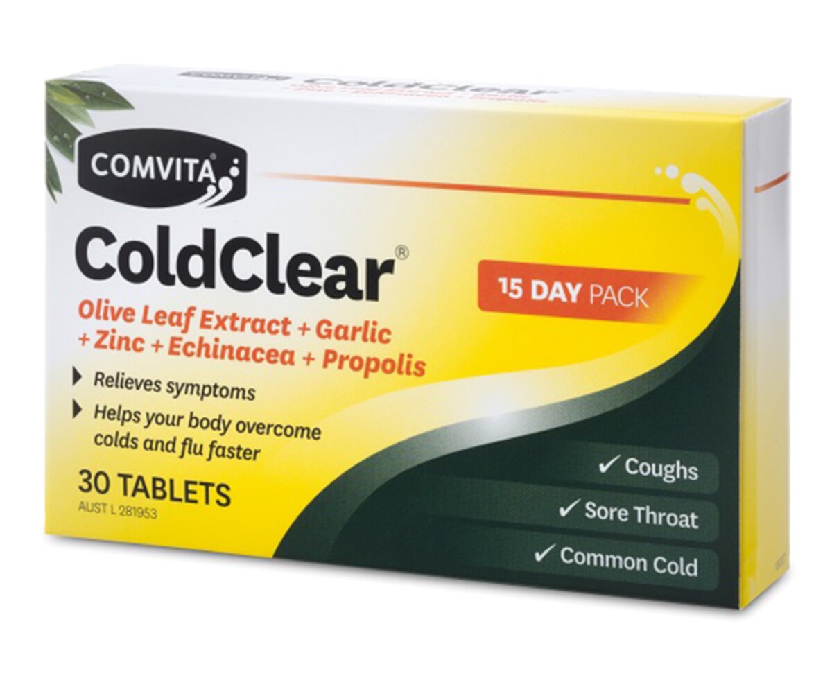 Comvita ColdClear 30 Tablets | Healthylife