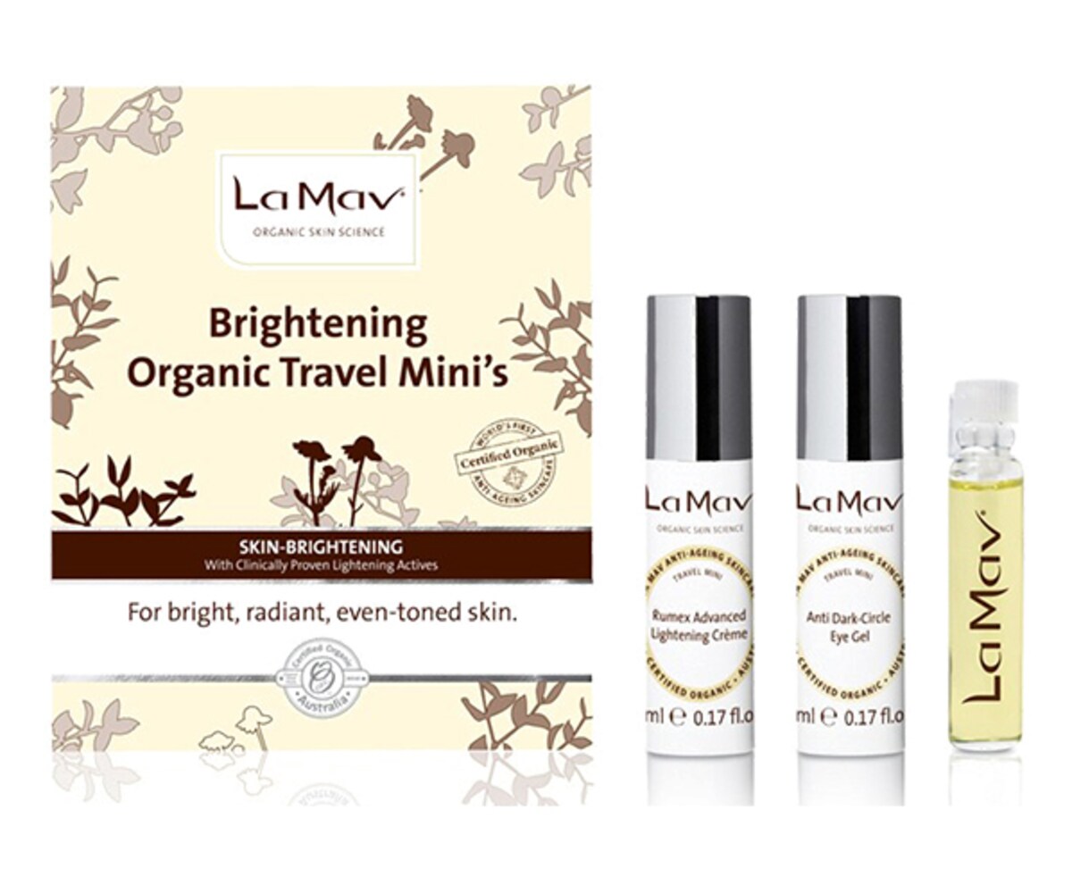 La Mav Skin-Brightening Organic Travel Mini's Pack | Healthylife