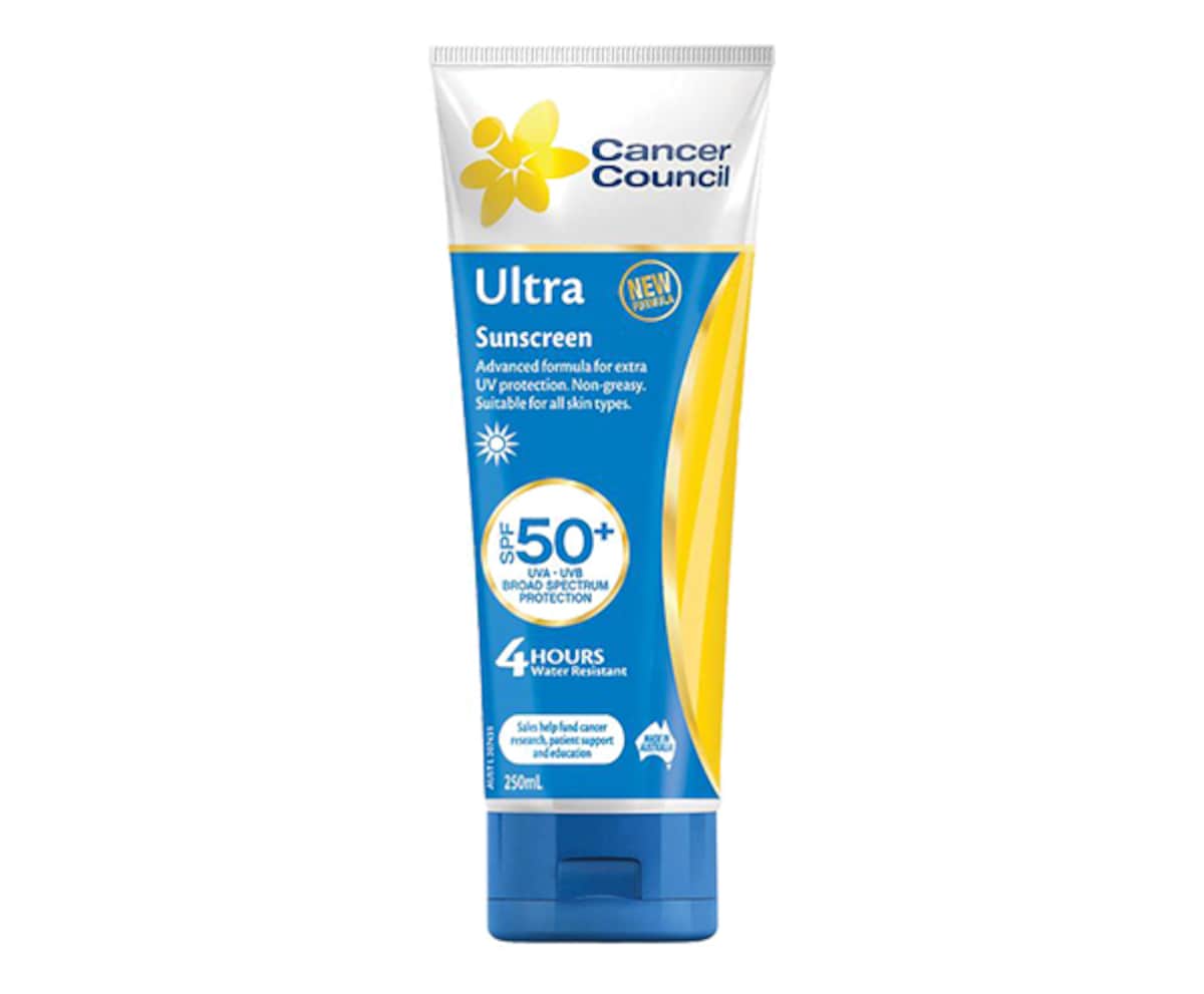 Cancer Council Sunscreen Ultra SPF50+ Tube 250ml | Healthylife