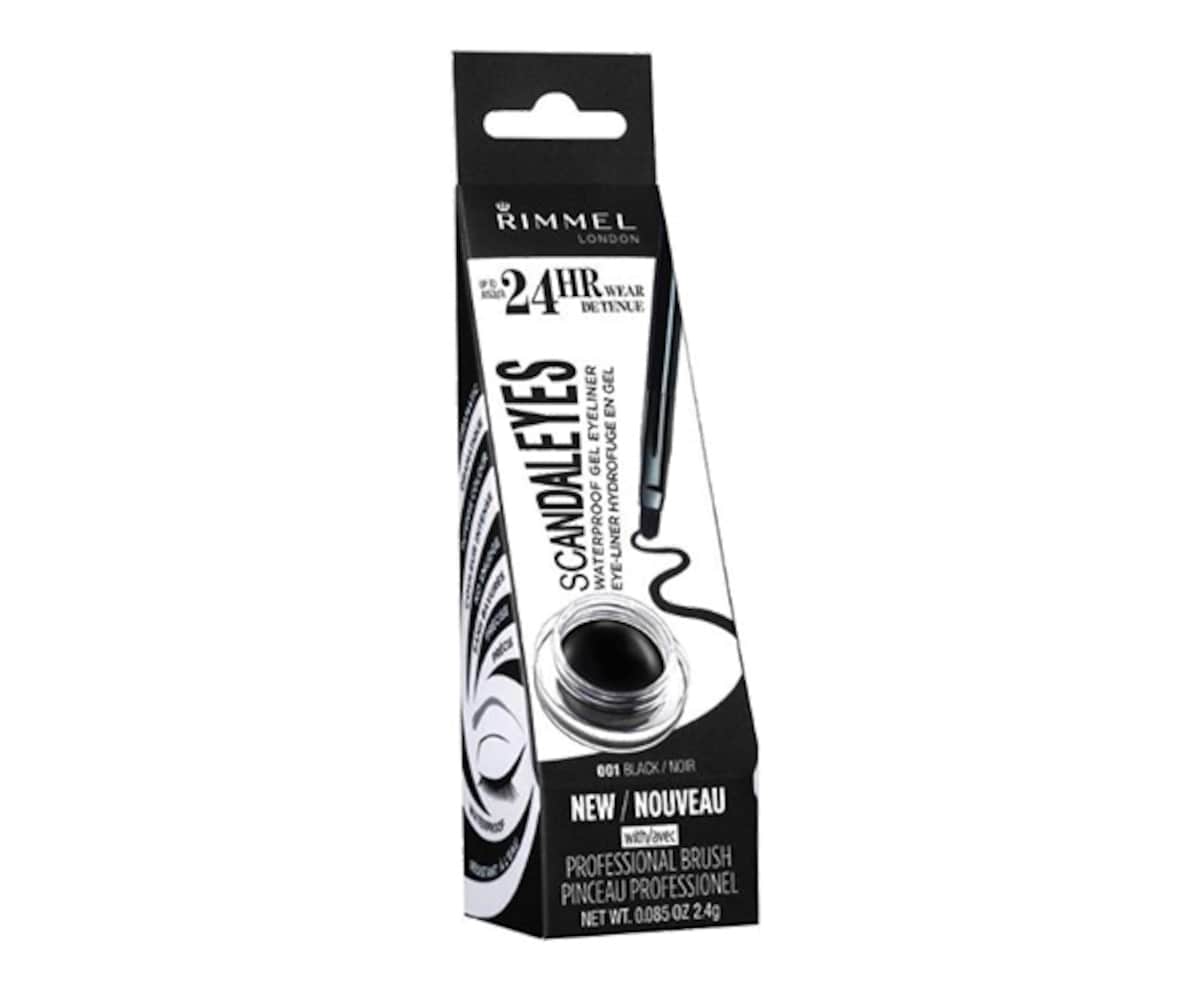 Rimmel Scandaleyes Gel Pot Eye Liner Black | Healthylife