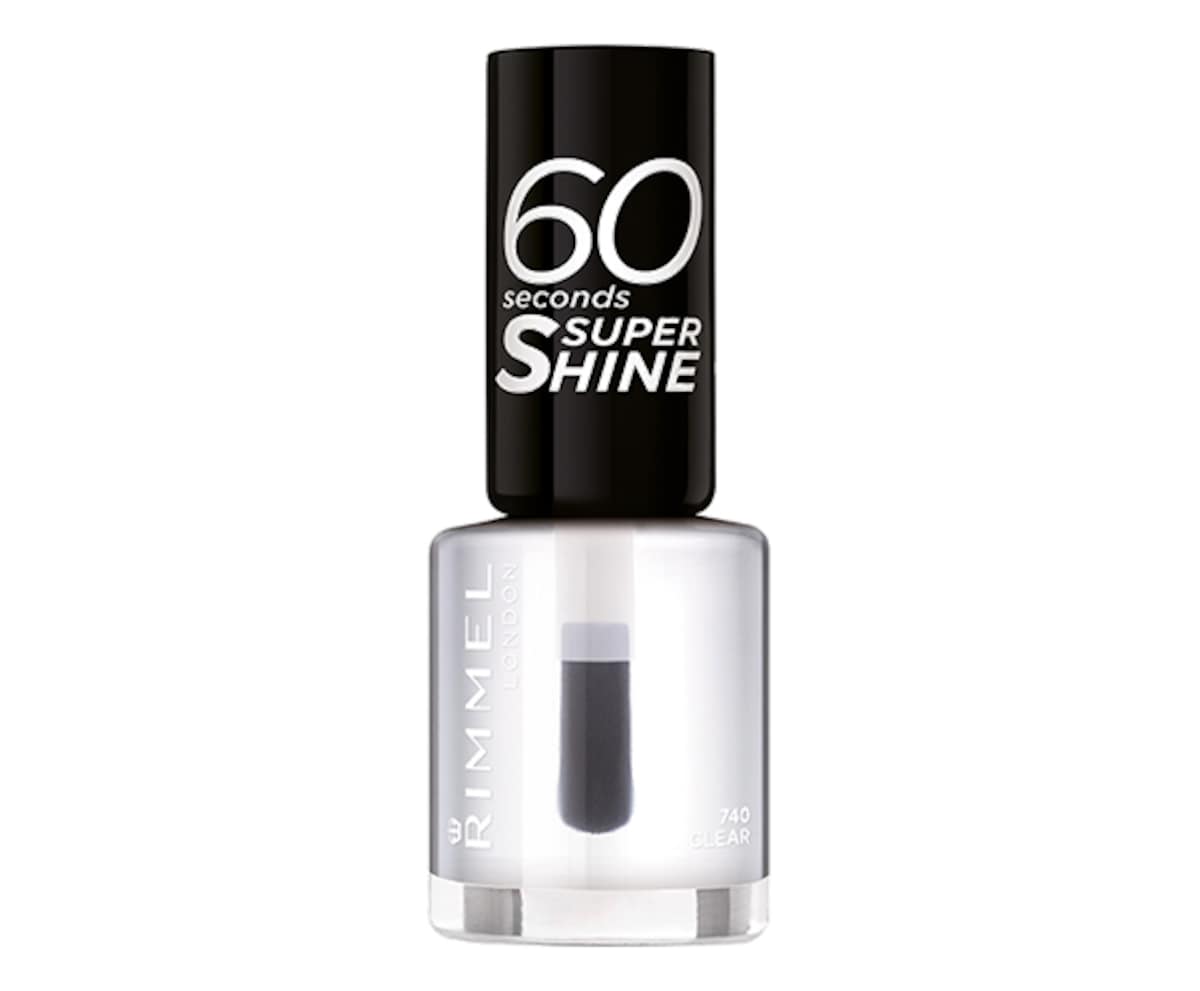 Rimmel 60 Seconds Nail Polish 740 Clear | Healthylife