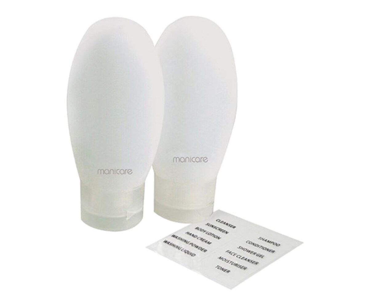 Manicare Travel Tubes 2 Pack