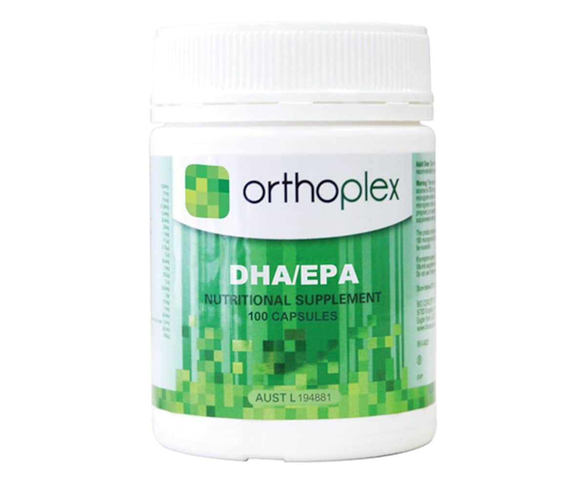 Orthoplex DHA/EPA Fish Oil 1000mg 100 Capsules | Healthylife