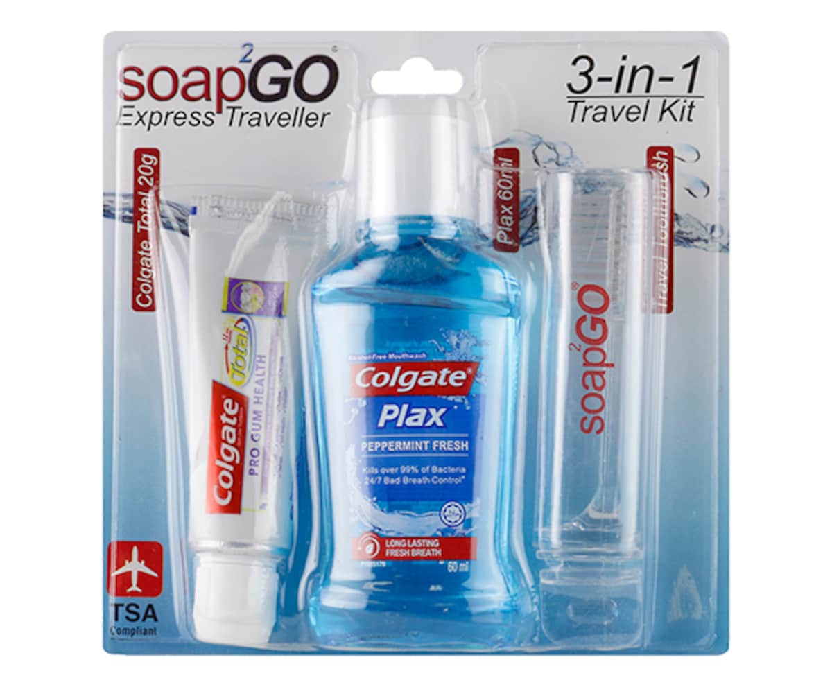 SOAP2GO 3-IN-1 ORAL TRVLKIT DI | Healthylife