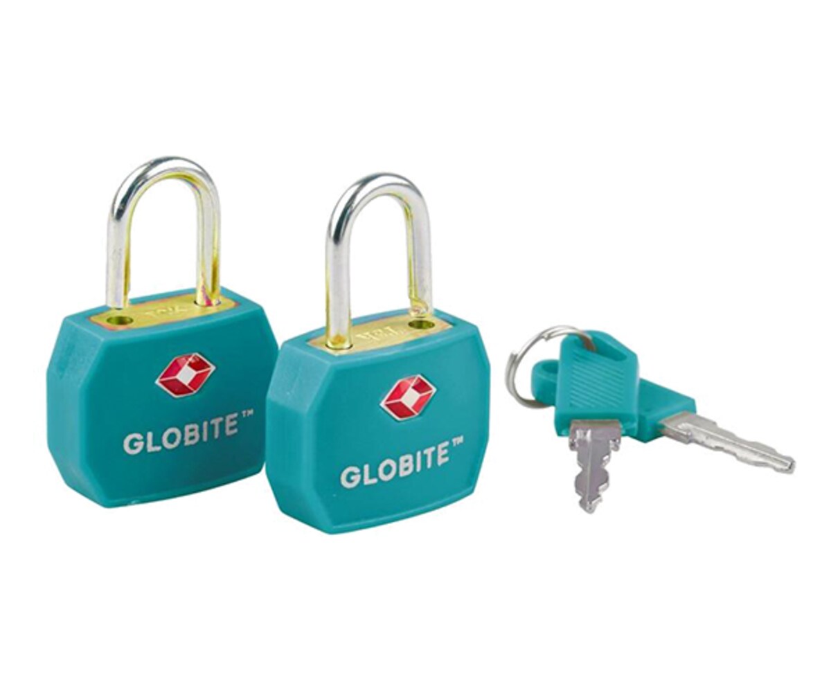 Globite TSA Luggage Locks Blue 2pk | Healthylife