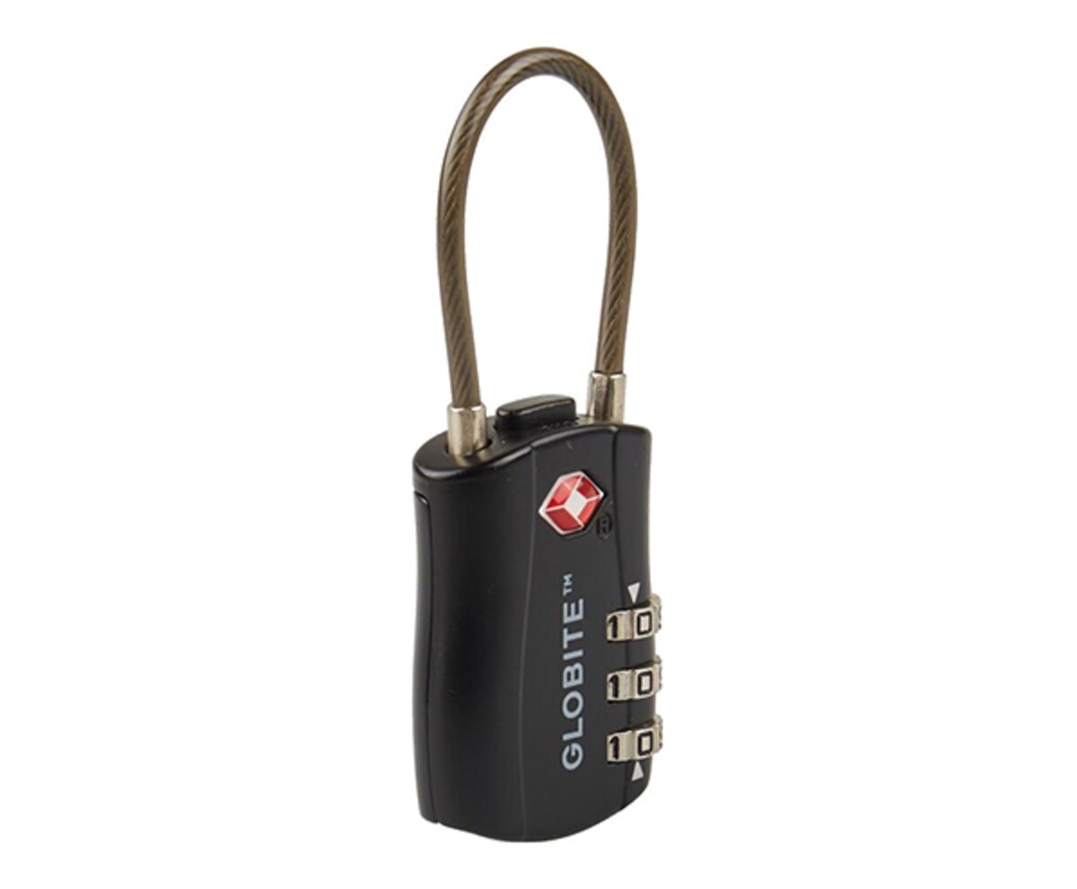 Globite TSA Long Neck Combination Lock Silver | Healthylife