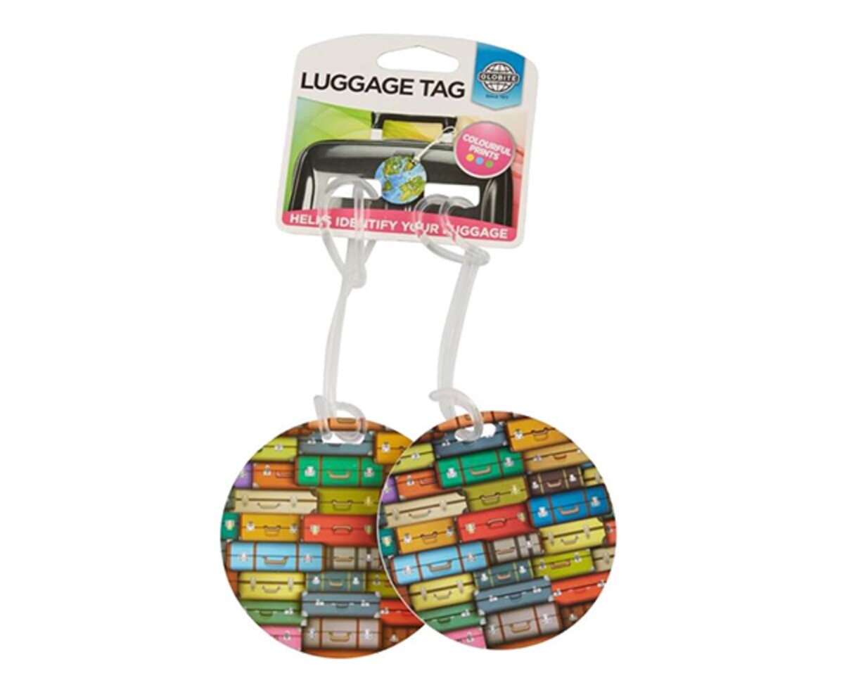 Globite Basic Luggage Tag Suitcases 2pk | Healthylife