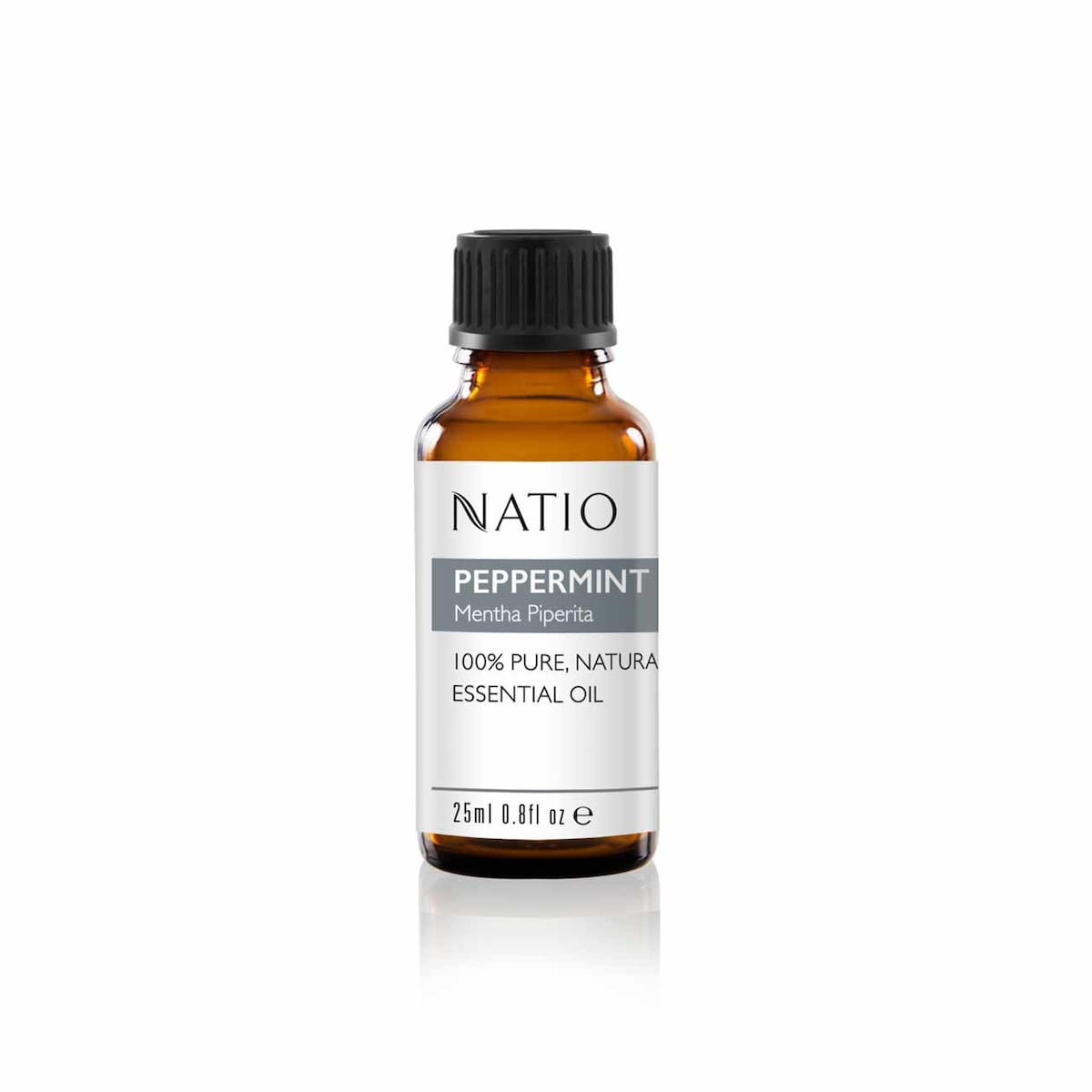 Natio Pure Essential Oil Peppermint 25ml | Healthylife