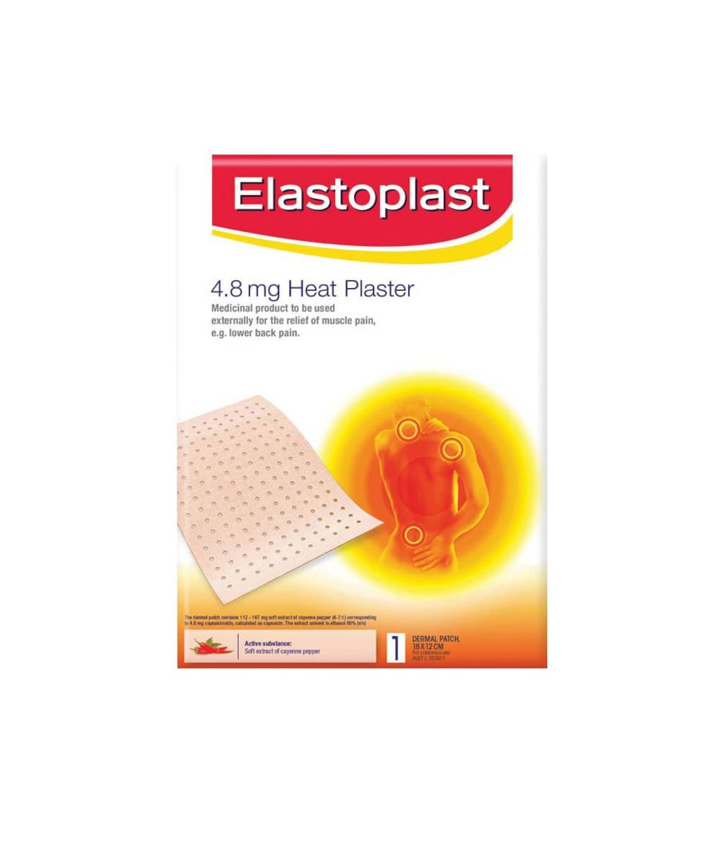 Elastoplast ABC Heat Plaster 4.8mg | Healthylife