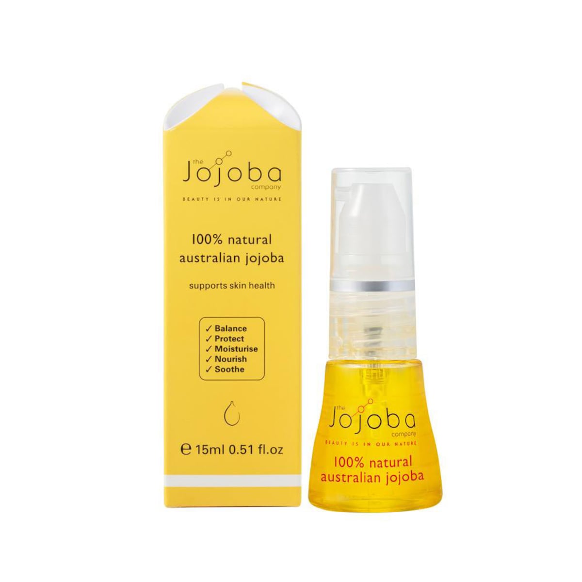 The Jojoba Company 100% Jojoba Oil 15ml | Healthylife