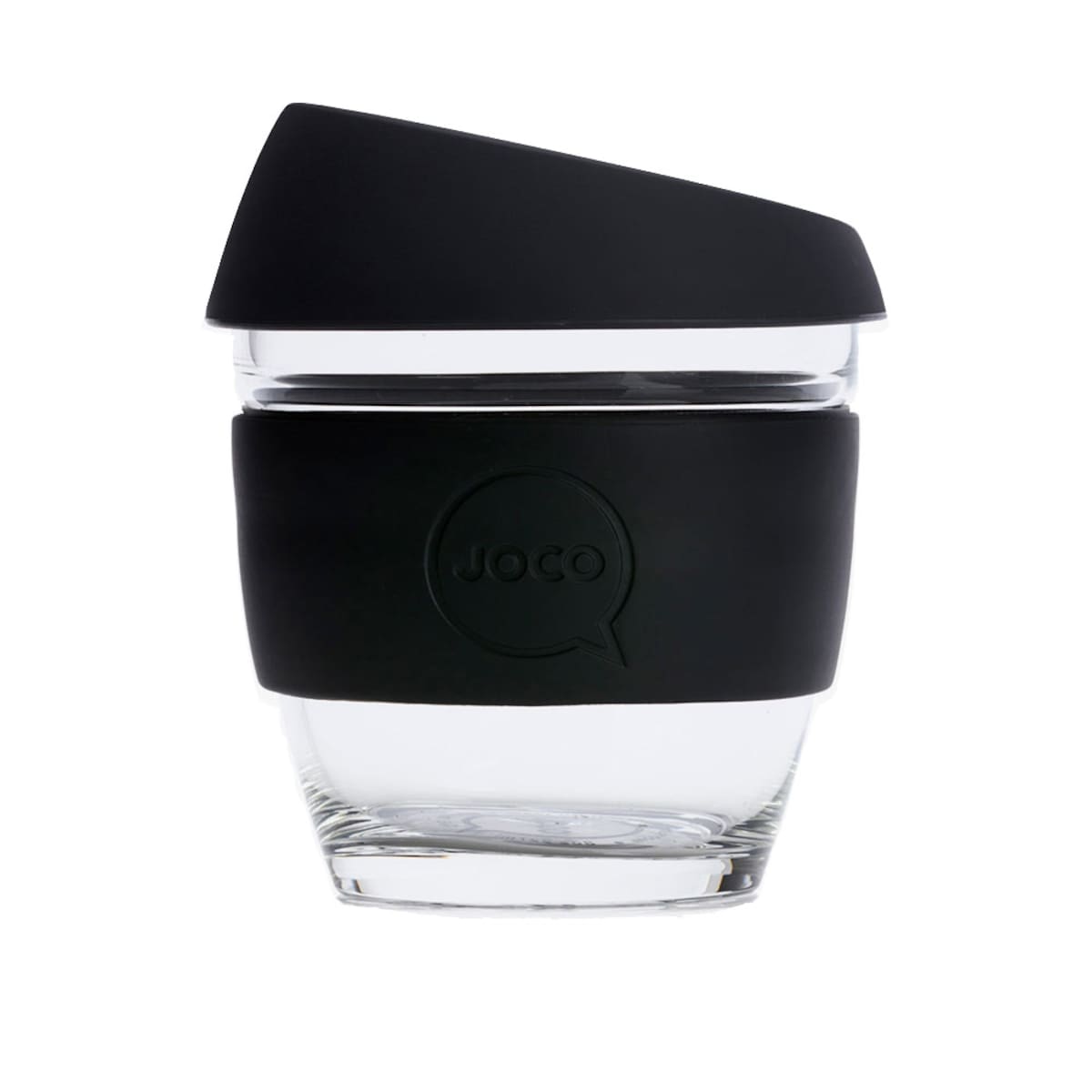 JOCO Black glass coffee cup 235ml 8oz - Superpharmacy | Healthylife