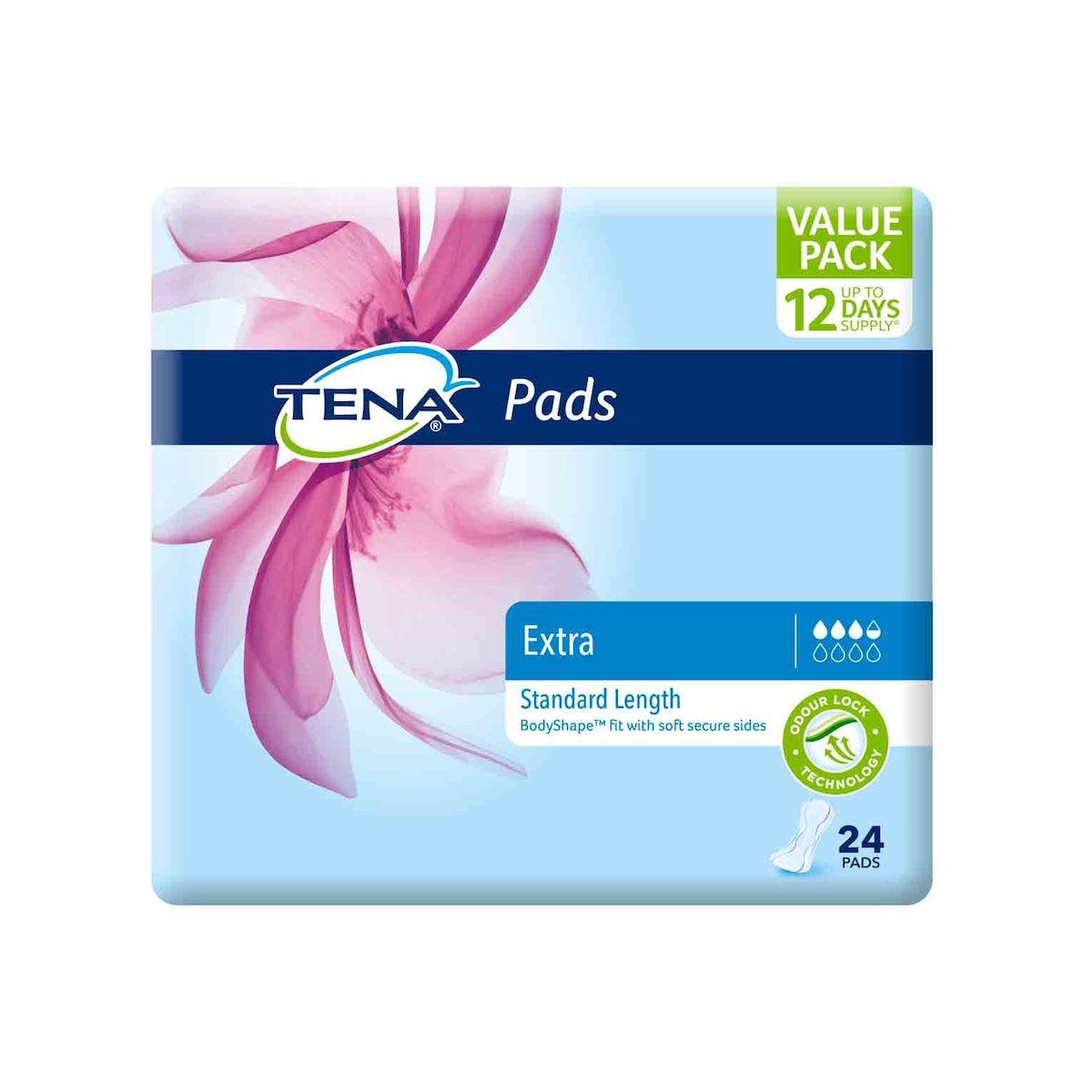 Tena Pads Normal 24 Pack | Healthylife