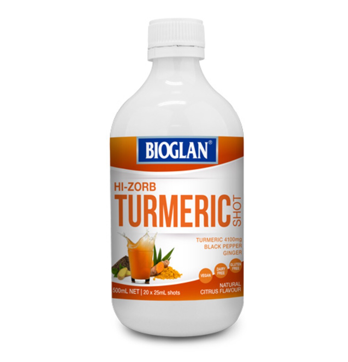 Bioglan Hi-Zorb Turmeric Shot 500ml | Healthylife
