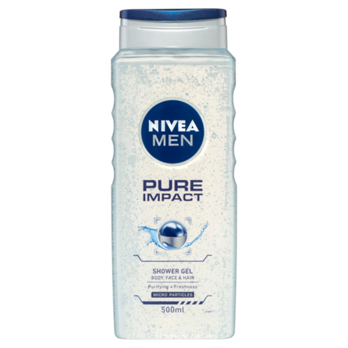 Nivea Men Pure Impact Shower Gel 500ml | Healthylife
