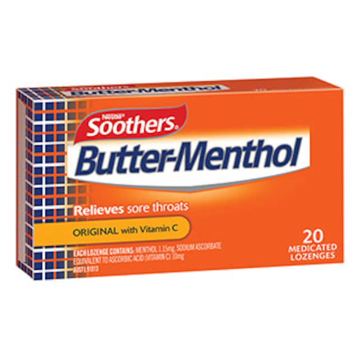 Nestle Butter Menthol Original Box 20 Lozenges | Healthylife