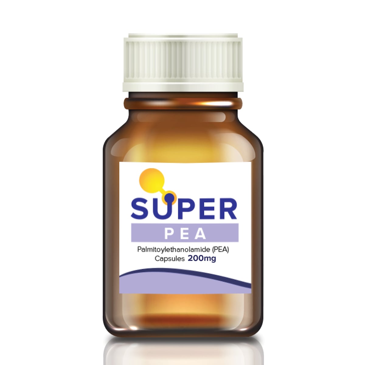 PEA 200mg Capsules 100 (Palmitoylethanolamide) Micronised | Healthylife