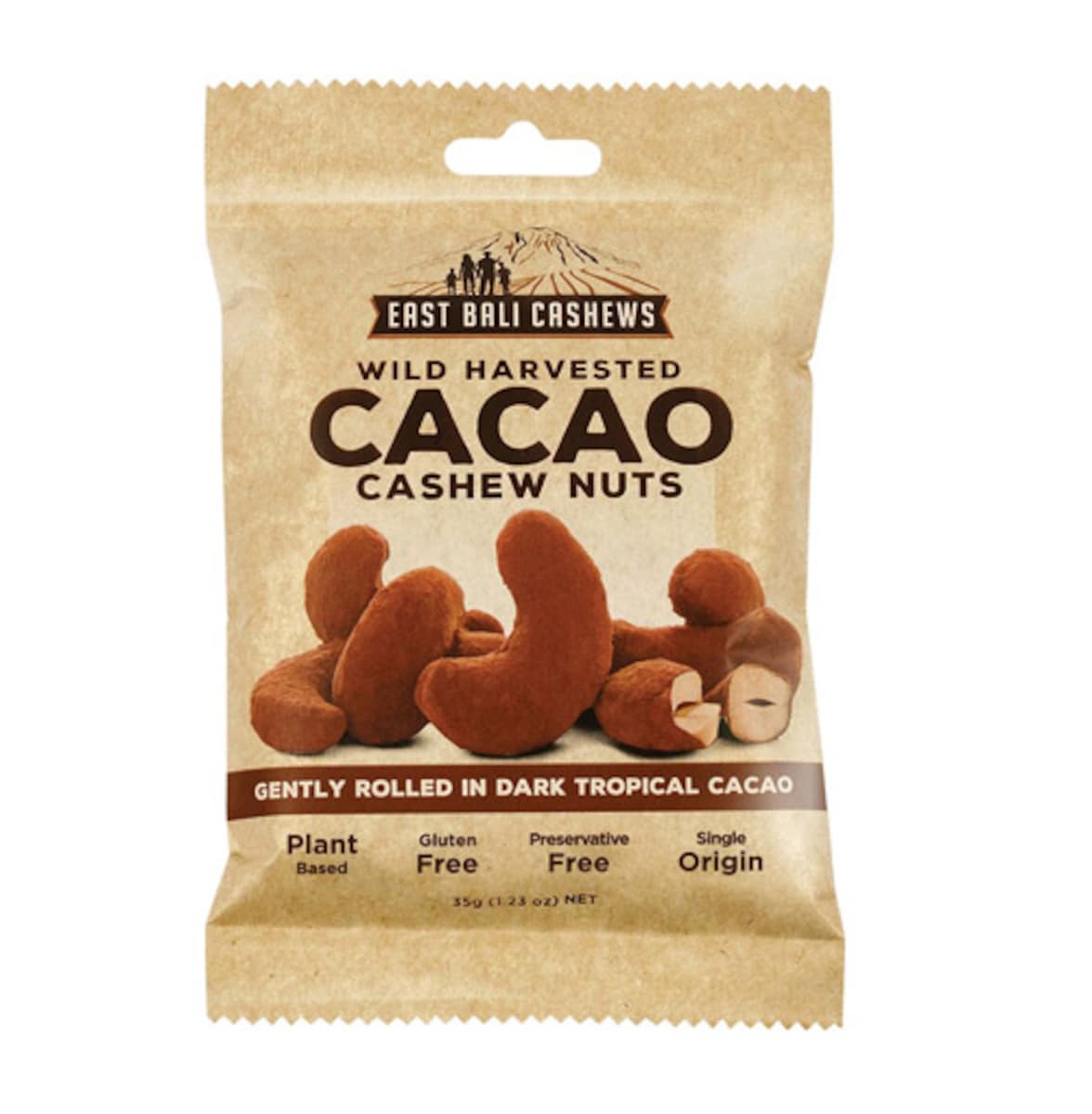 East Bali Cacao Cashew Nuts 35g | Healthylife