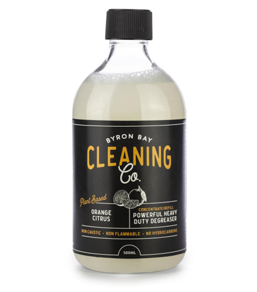 Byron Bay Cleaning Co Orange Citrus Heavy Duty Degreaser Concentrate ...