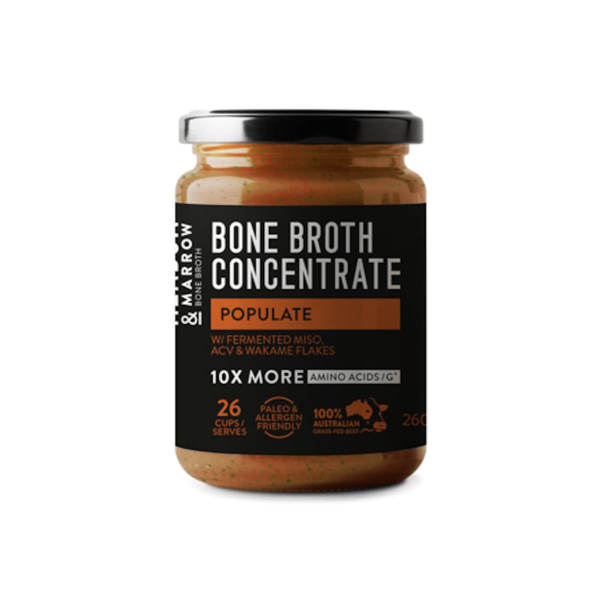 Meadow & Marrow Bone Broth Concentrate Populate 260g | Healthylife