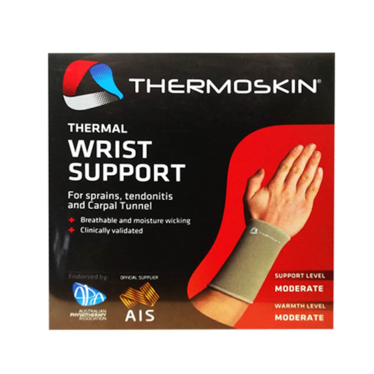 Thermoskin Thermal Support Wrist Beige X-Large | Healthylife