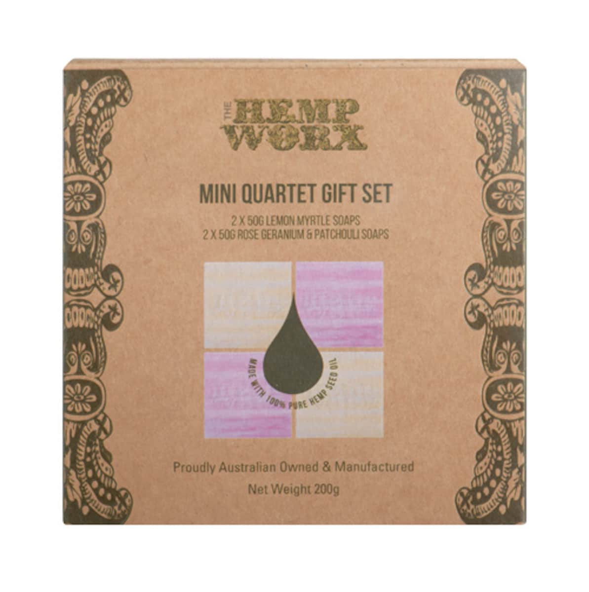 Hemp Worx Mini Quartet Soap Gift Set | Healthylife