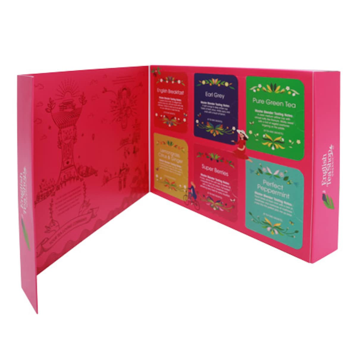 English Tea Shop Gift Pack The Ultimate Tea Collection Pink 48 Teabags ...