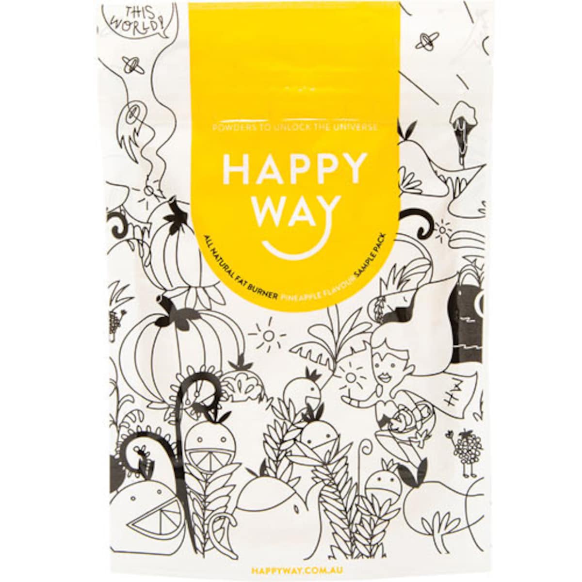 Happy Way Fat Burner Pineapple 60g | Healthylife