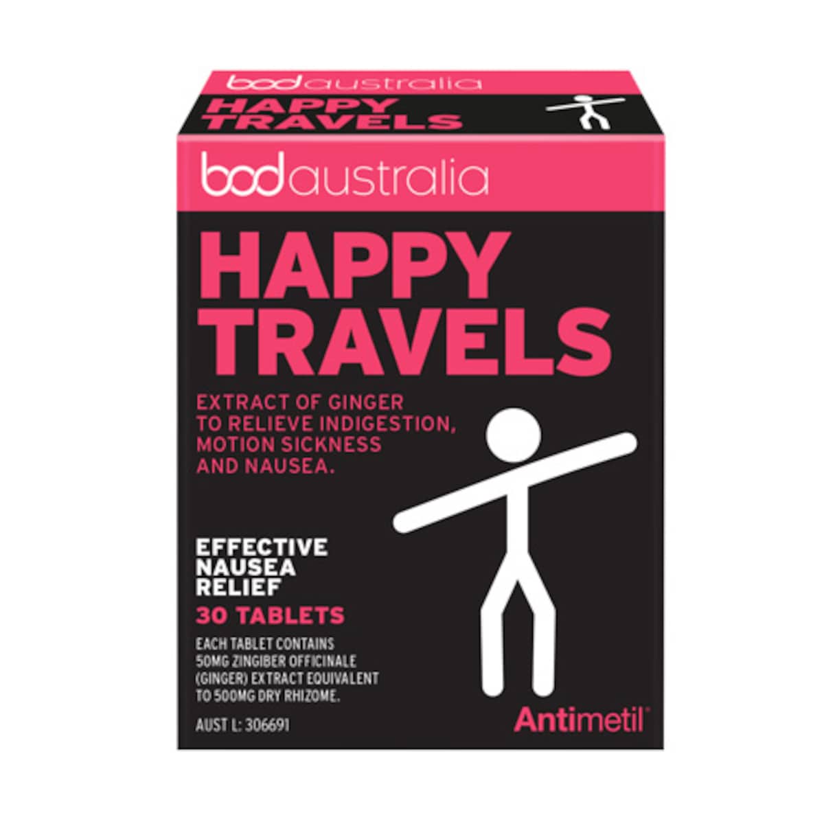 Antimetil Happy Travels 30 Tablets | Healthylife